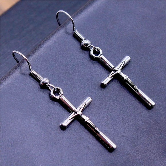Jewelry | Jesus Cross Earrings | Poshmark